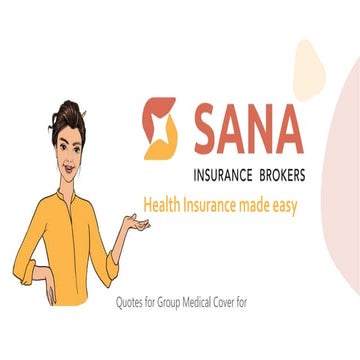 Group health insurance plans in India | SANA | PPT