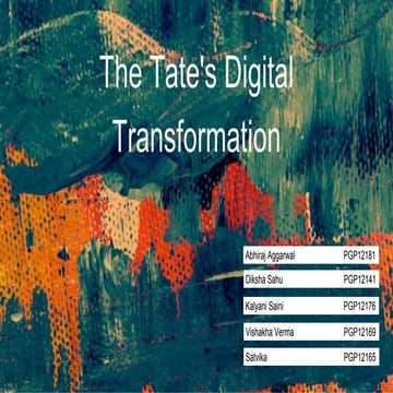 Group01_The Tate's Digital Transformation Kalyani Saini.pptx