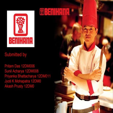 The Case Analysis: Benihana of Tokyo | PPTX