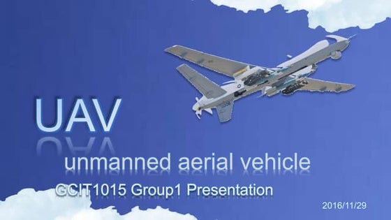 Uav presentation | PPT