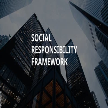 BSBA HUMAN RESOURCE MANAGEMENT SOCIAL RESPONSIBILITY FRAMEWORK | PPTX
