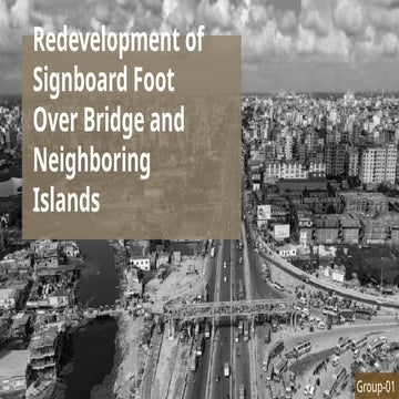 groupone final capstone project on foot over bridge | PPT