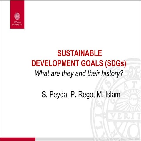 SDG | PDF | Environment | Science