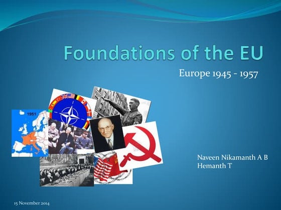 The history of the EU | PPT