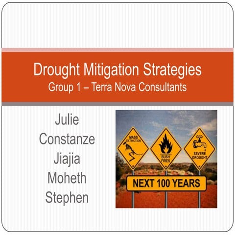 Group1 presentation2-droughtv2 | PPT
