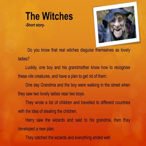 Group 1 - the witches- | PPT