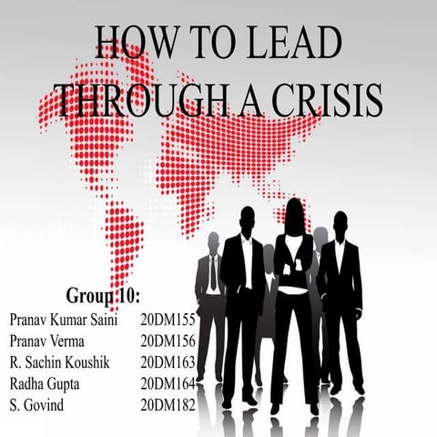 How to lead through Crisis | PPT