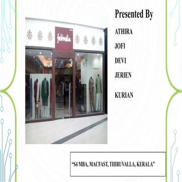 About fabindia | PPTX