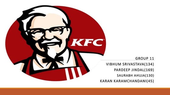 Case study on KFC | PPT