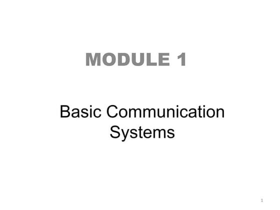 Basic of telecommunication presentation | PPT