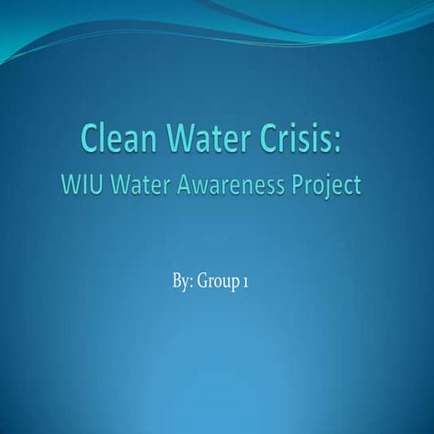 Flint Michigan Water Crisis: A Shattering of Public Trust | PPTX