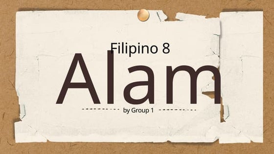ALAMAT | PPTX