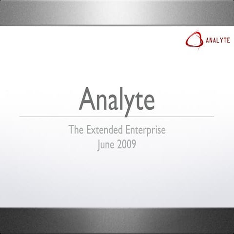 Analyte | PPT | Search | Internet