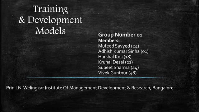 Training Module Development Basic | PPT