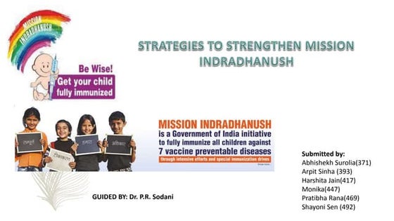 MISSION INDRADHANUSH.pptx | Infectious Diseases | Diseases and Conditions