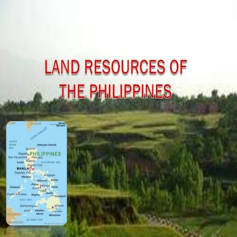 Land Resources in the Philippines | PPTX
