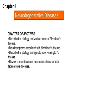 neurodegenerative diseases | PPTX