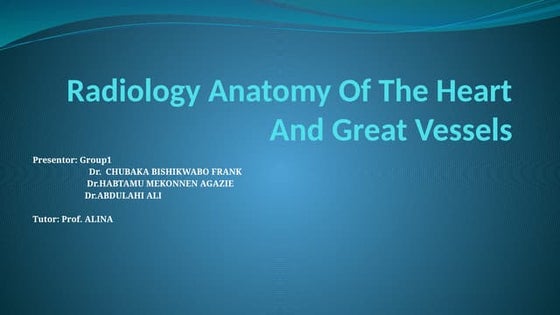 Right atrium of heart | PPT