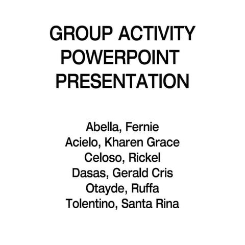 Group 1 | PPT
