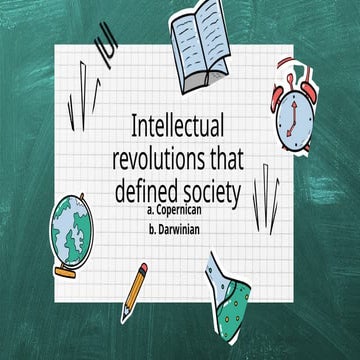 Science, Technology, and Society lesson2: Intellectual Uprising | PPTX