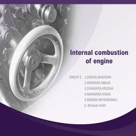 engine | PPTX | Motorcycles | Automotive
