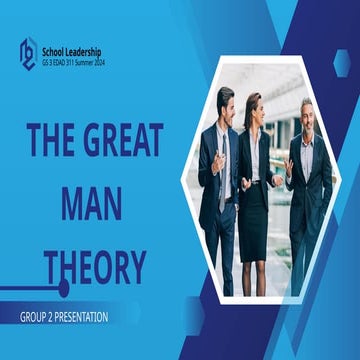 the Great Man Theory powerpoint presenta | PPTX