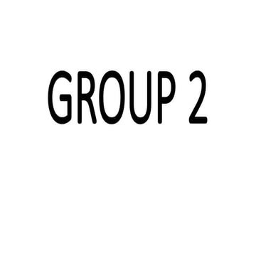 GROUP 2-cluster 2(. presentation per pptx | PPT