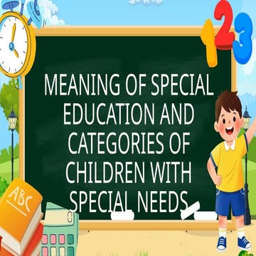 1. special education | PPTX