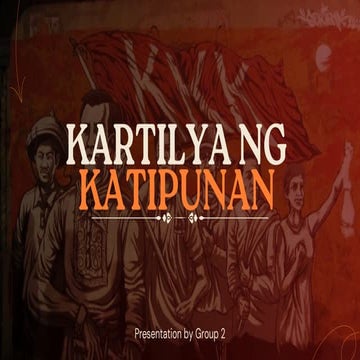 THE KKK AND KARTILYA NG KATIPUNAN PRESENTATION | PDF