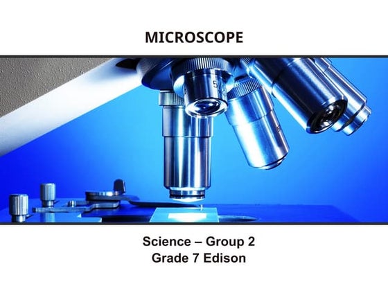 MICROSCOPY SCIENCE 7 -MAGNIFICATION.pptx | Photography | Arts and Crafts
