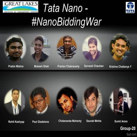 Case Study of Marketing the Nissan Micra and Tata Nano | PPTX