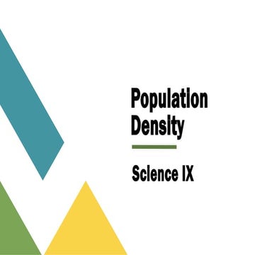 Population Density Presentation Science.pptx