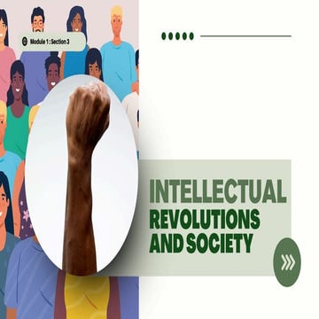 Intellectual Revolutions | PPTX