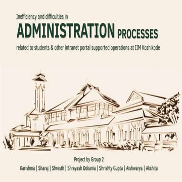 Inefficiency in Administration Process PPT.pptx