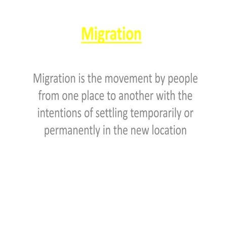 migration | PPTX