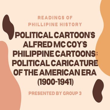 PHILIPPINE CARTOONS: POLITICAL CARICATURE OF THE AMERICAN ERA (1900 ...