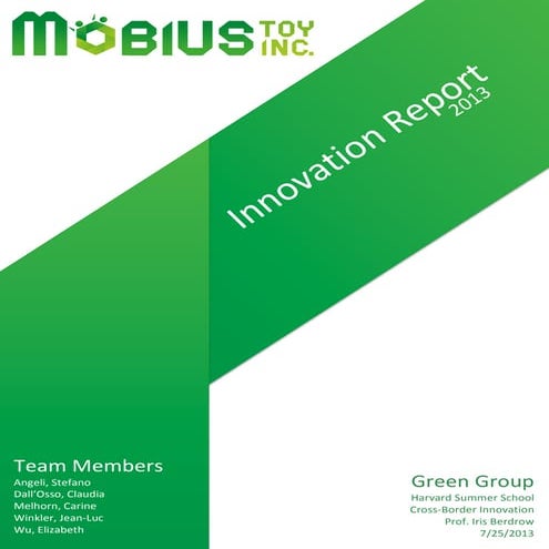 Group 3 innovation report | PDF