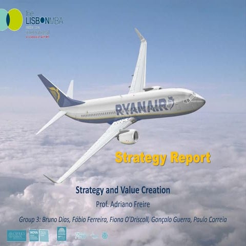 Ryanair - Strategy and Value Creation 2014 | PDF
