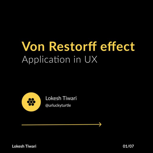Von Restorff effect | PDF