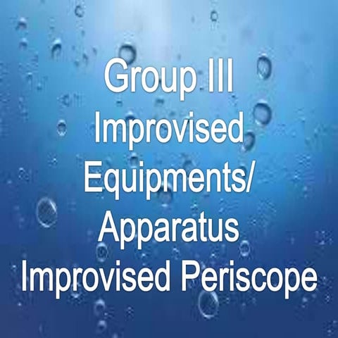 Periscope ~ physics | PPTX