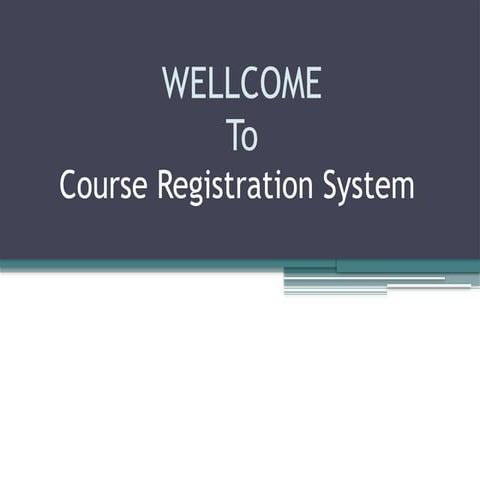 Online course register system project report.pdf