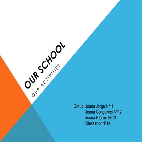 Mira de Aire, our activities III | PPTX