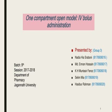 one compartment open model | PPT