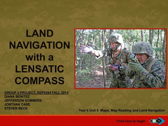 How to use a lensatic compass | PPTX | Hunting and Shooting | Sports