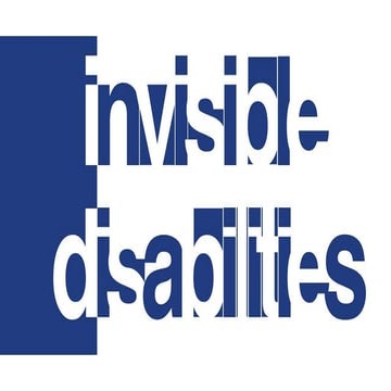 Invisible Disabilities Presentation | PPTX