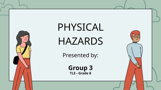 Occupational hazards: Meaning, Types and Prevention | PPTX