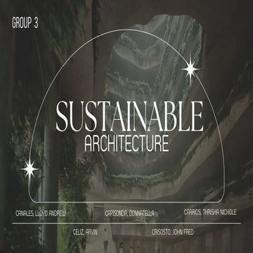 GROUP - 3 (SUSTAINABLE ARCHITECTURE).pptx