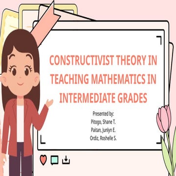 Powerpoint Presentation Constructivist Theory Ppt