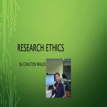 Research ethics | PPT
