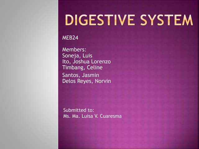 Avian digestive system | PPTX